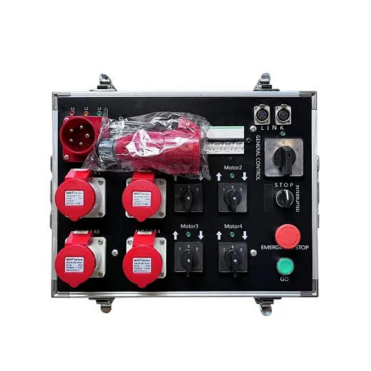 Electric Chain Hoist Controller With Flight Case- BLUE SEA